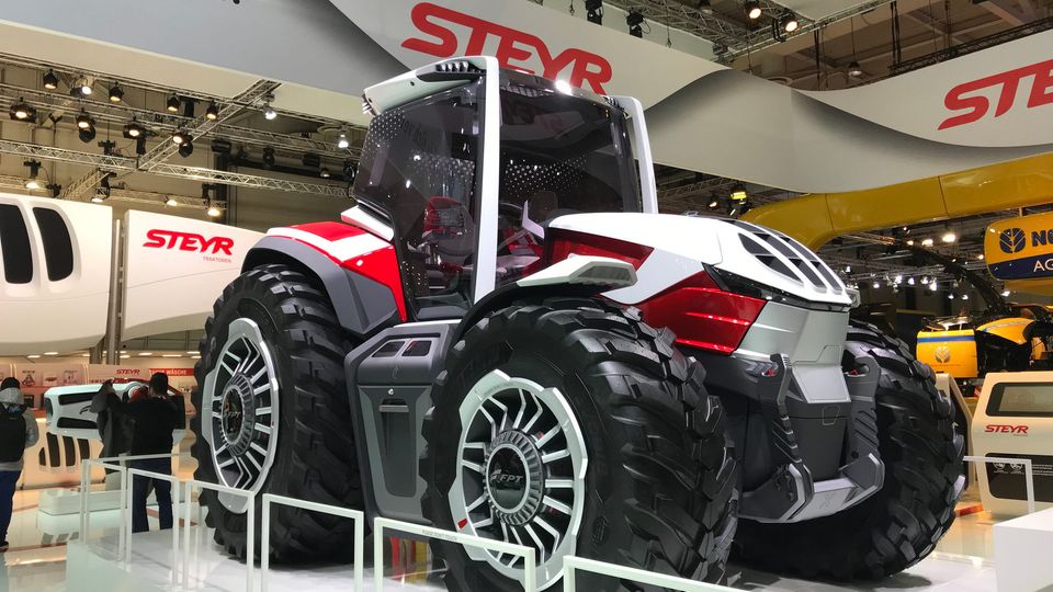 Steyr Konzept – so sieht die Zukunft der Traktoren aus | STERN.de