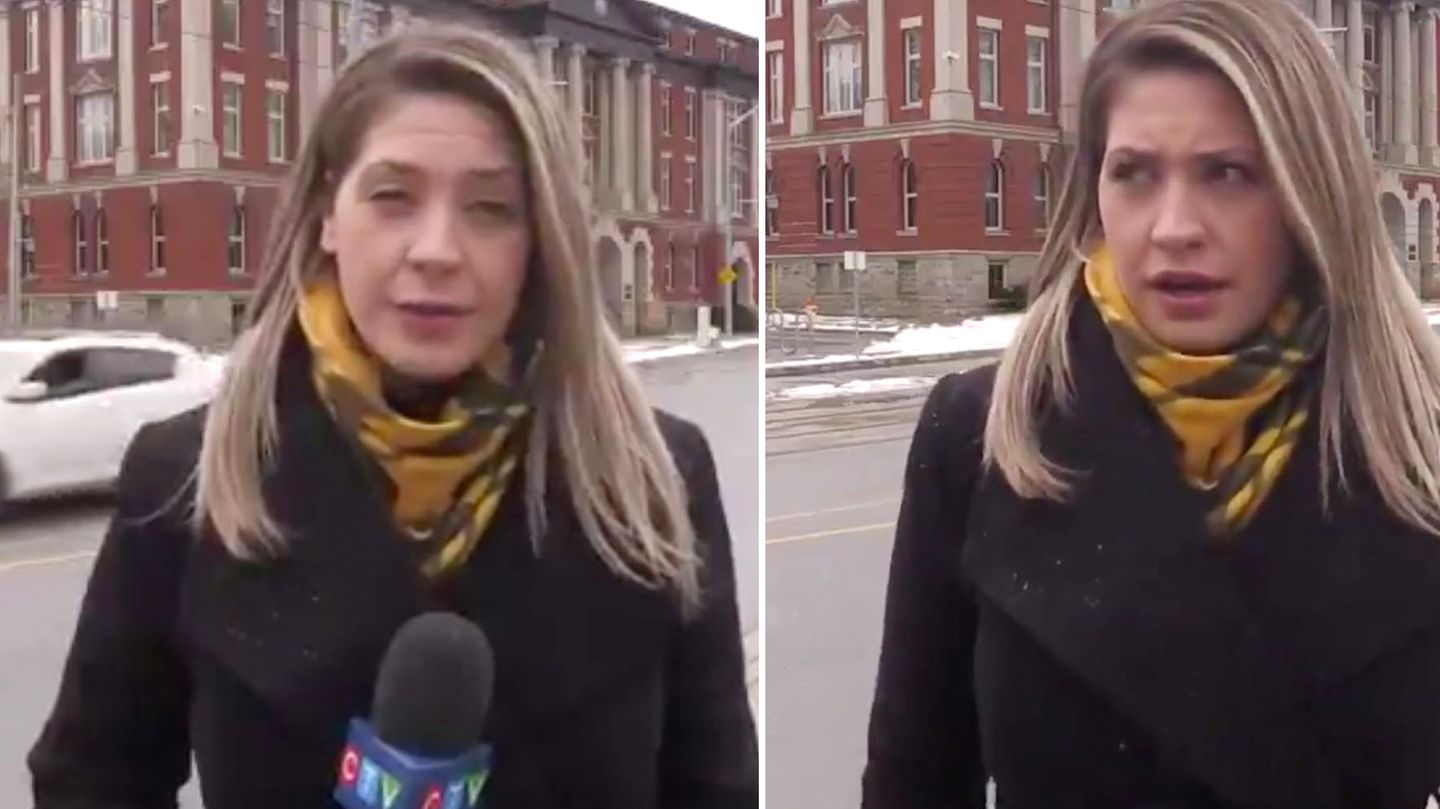 News im Video: Reporterin wird während Moderation sexuell belästigt ...