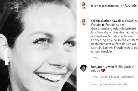 Felicitas Woll und Benjamin Piwko haben sich getrennt | STERN.de