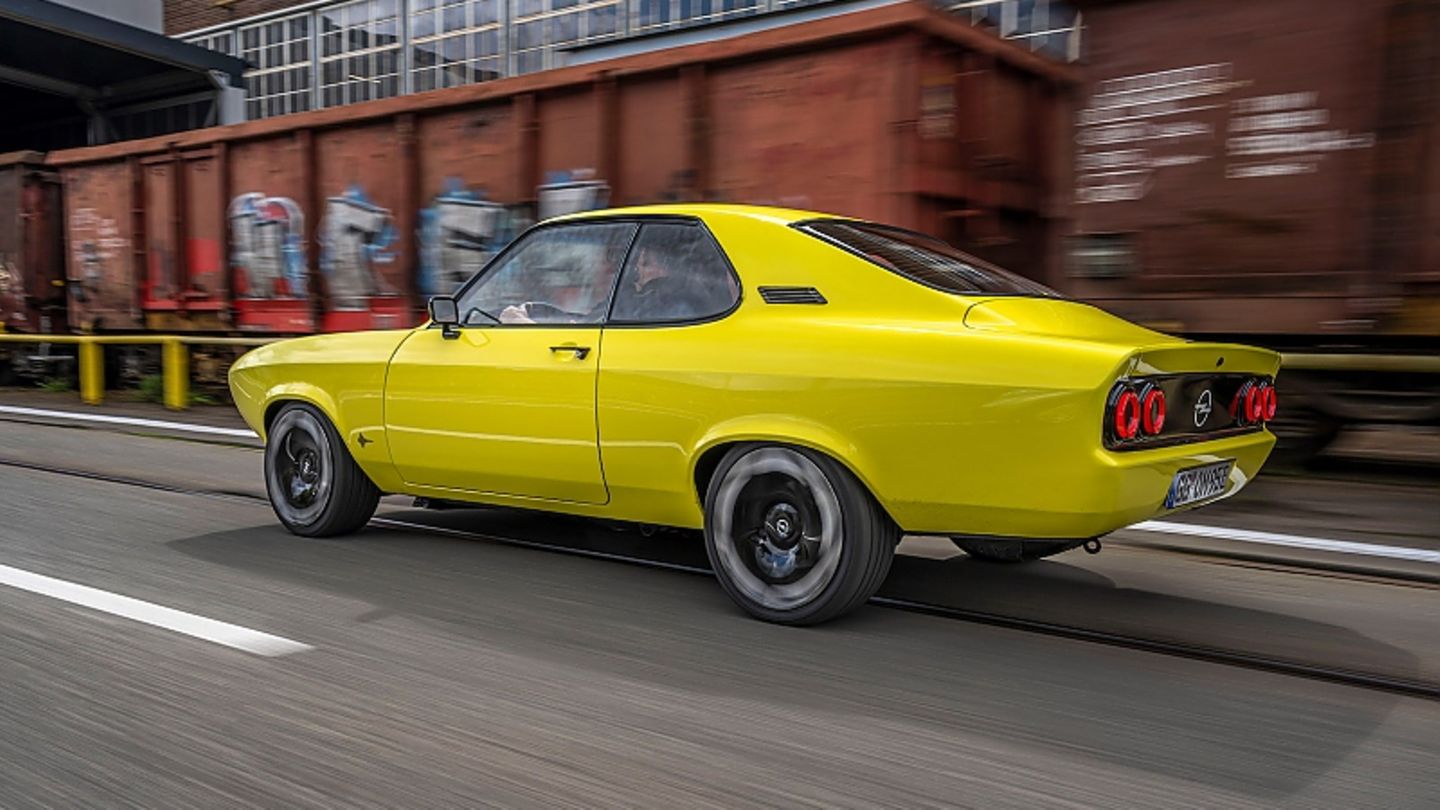 Fahrbericht E-Auto: Unterwegs im elektrischen Opel Manta GSe | STERN.de