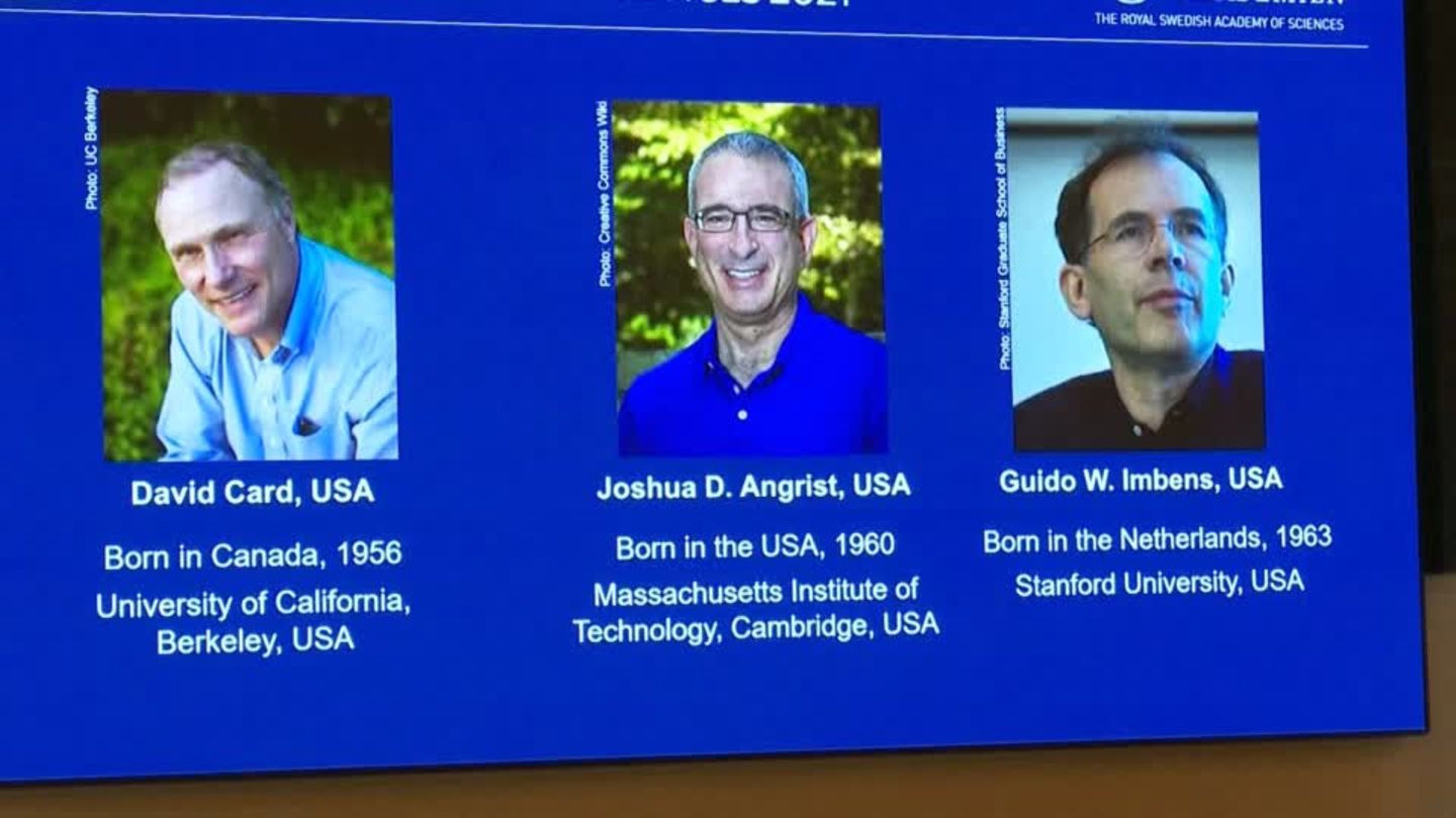 Video: Guido Imbens, David Card und Joshua Angrist mit ...