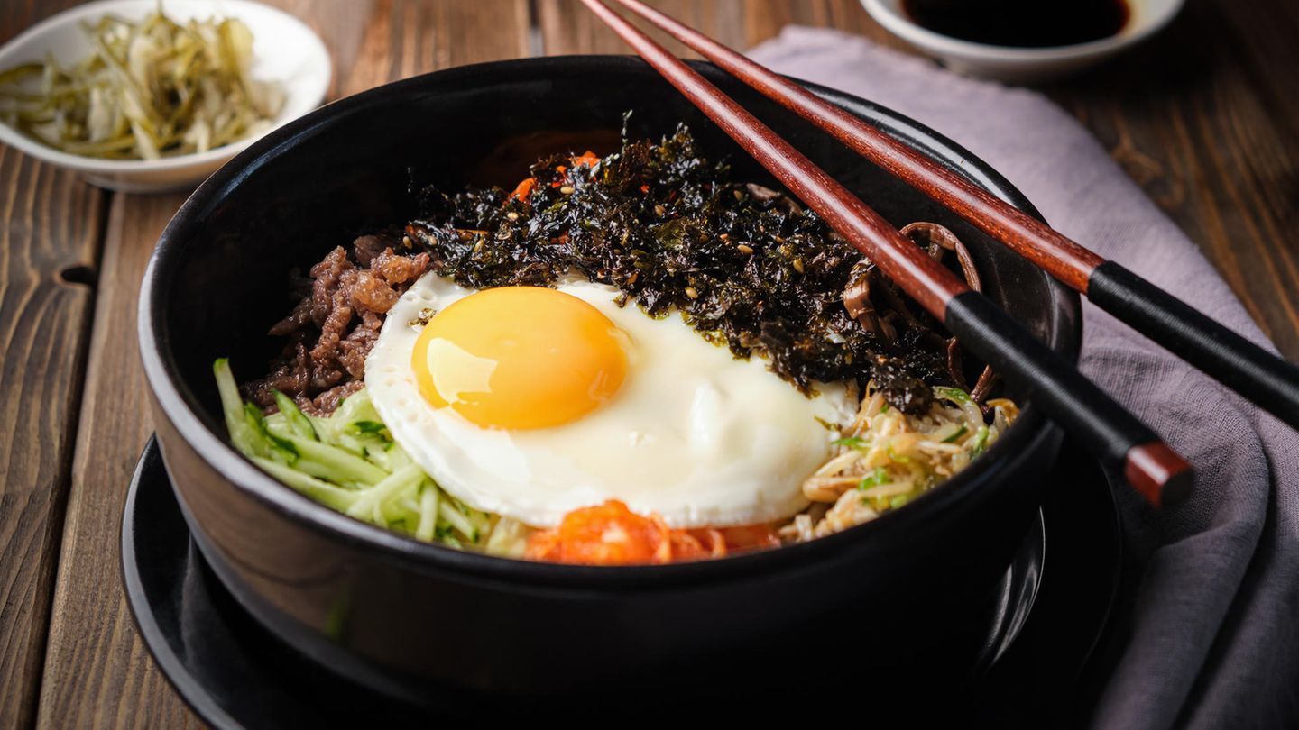 Kulinarische Reise nach Korea: Ein Klassiker – Rezept für Bibimbap ...