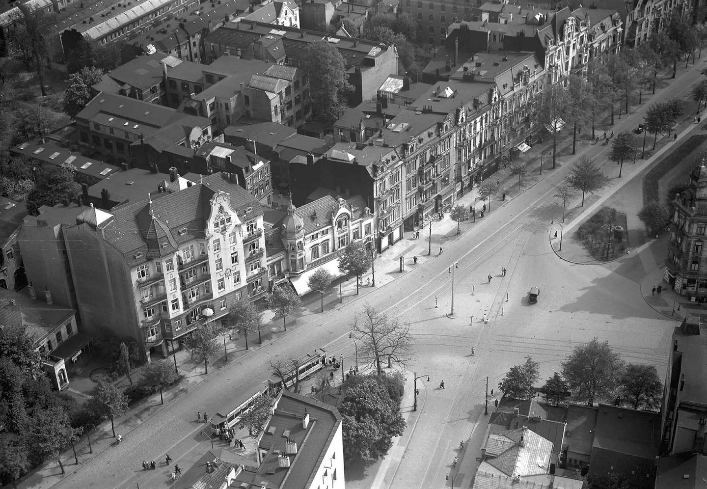 Hamburg in alten Luftbildern | STERN.de