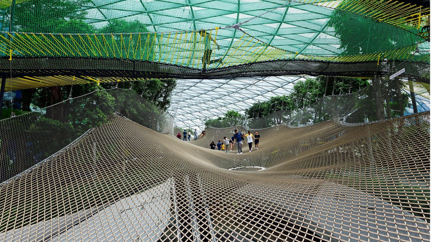 Jewel in Singapur: Der Airport mit dem 40 Meter hohen Wasserfall | STERN.de