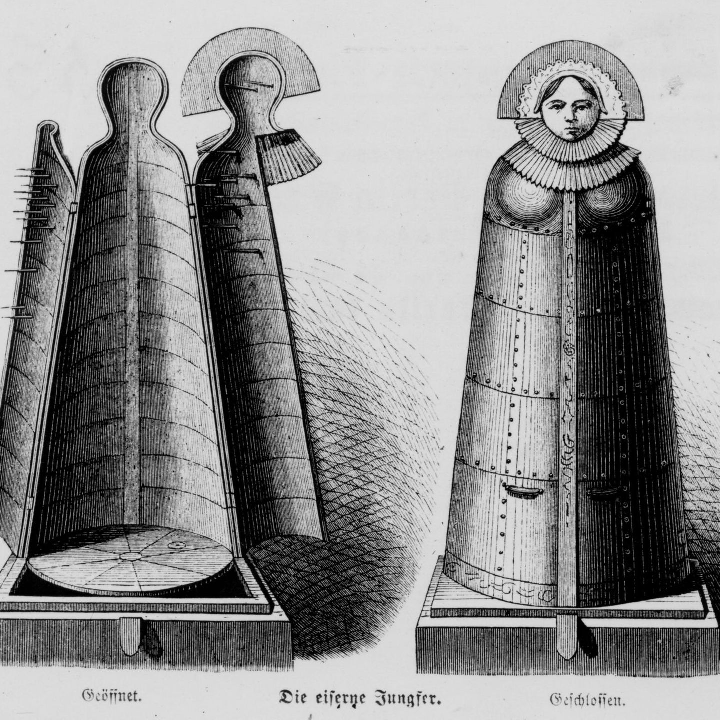 Eiserne Jungfrau Mittelalterlich