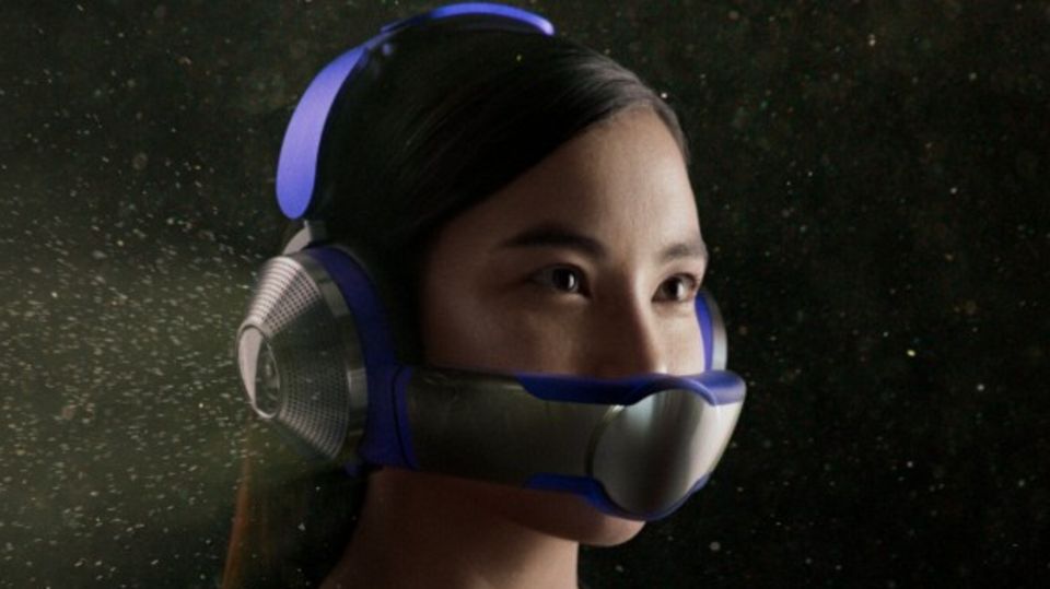 Dyson Zone: Diese bizarre Atemmaske ist gleichzeitig ein Kopfhörer ...