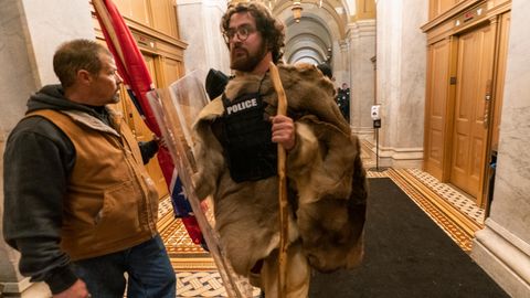 Kapitol-Sturm: Das ist aus dem Schamanen und dem Kabelbinder-Typ ...