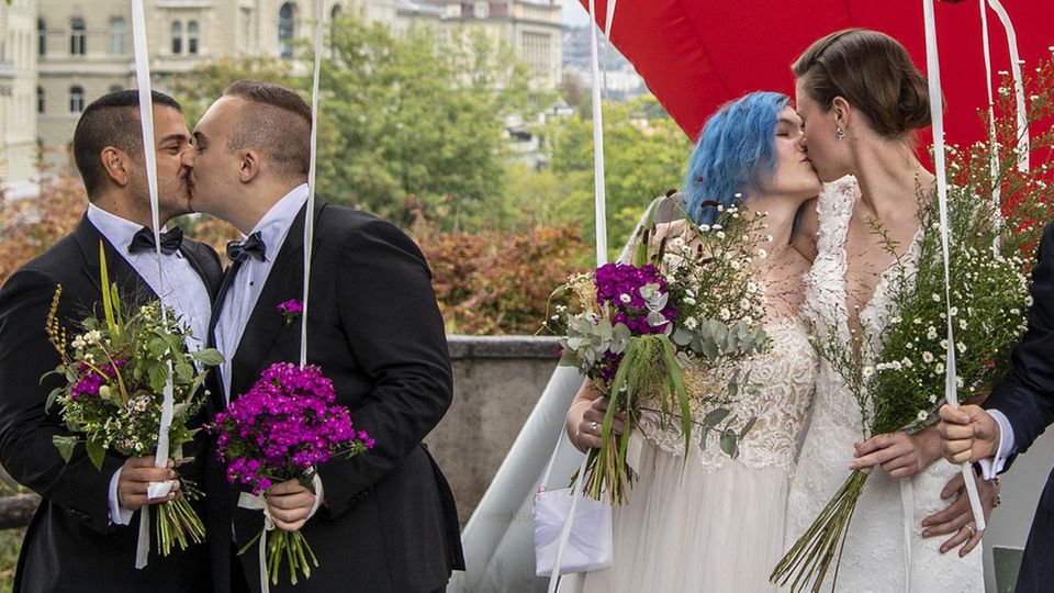 Ehe für alle kommt im Juli in der Schweiz – so ist die Lage weltweit ...