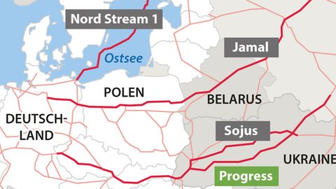 Transgas-Leitung: Ihre Rolle bei den russischen Gaslieferungen | STERN.de