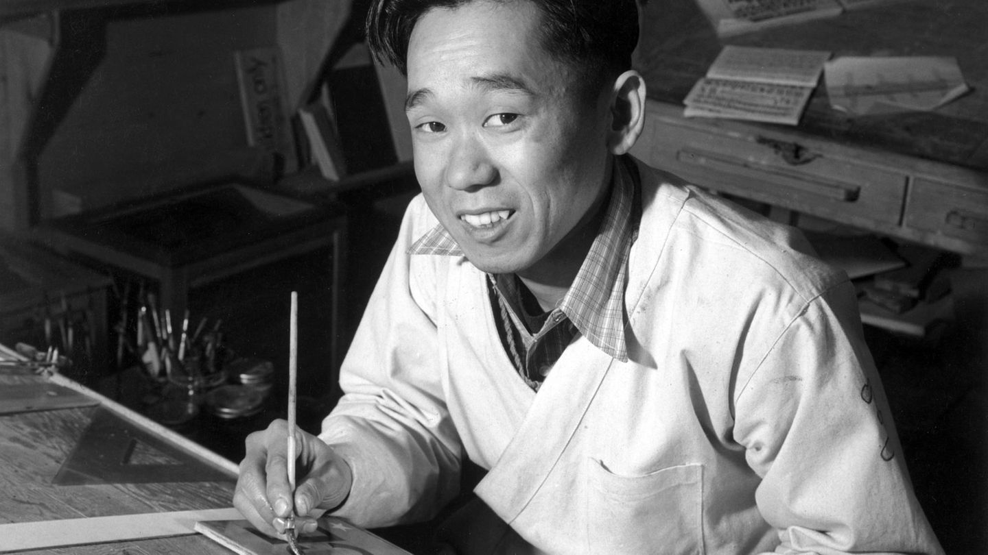 Ansel Adams Fotografien des Internierungslagers Manzanar in Kalifornien ...