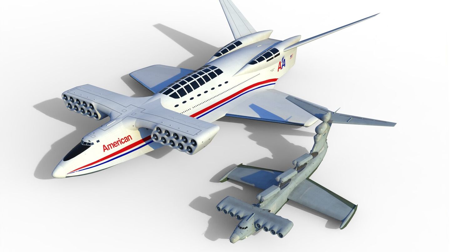 Fotostrecke Aerocon Wingship - zehn Mal größer als das "Kaspische Seemonster" | STERN.de