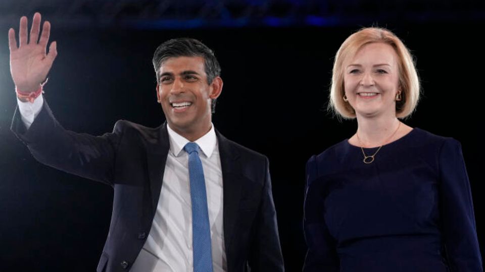 Liz Truss oder Rishi Sunak: Wer folgt in Großbritannien auf Boris ...