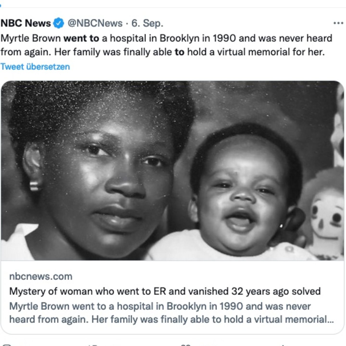 Myrtle Brown's Instagram, Twitter & Facebook on IDCrawl