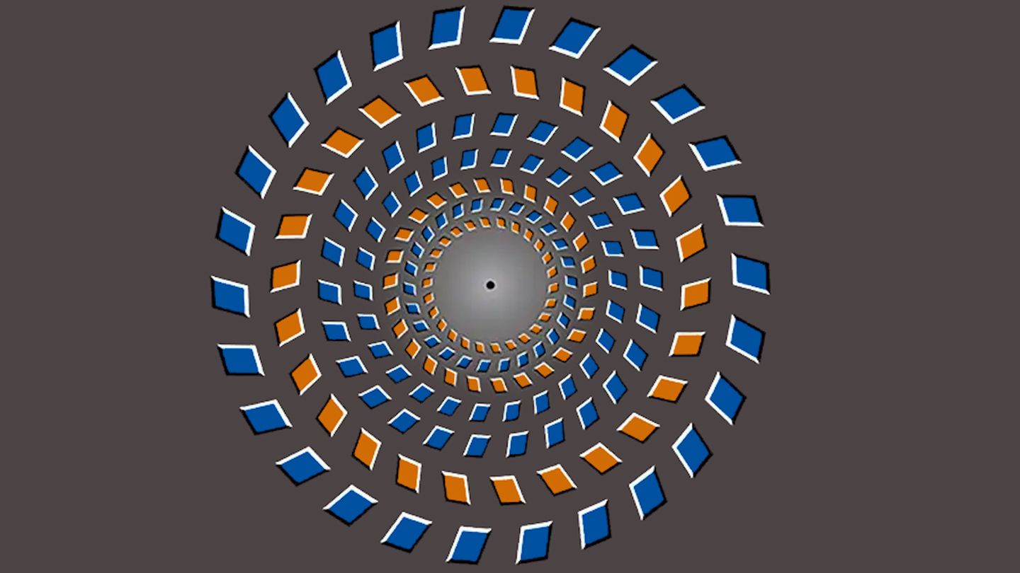 Optische Täuschung: Können Sie diesem Dreheffekt folgen? (Video) | STERN.de