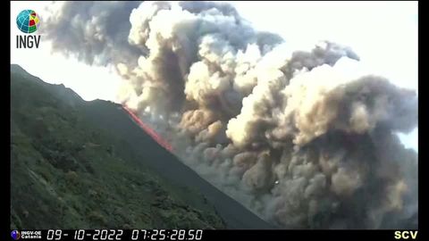 Video: Vulkanausbruch auf Stromboli | STERN.de