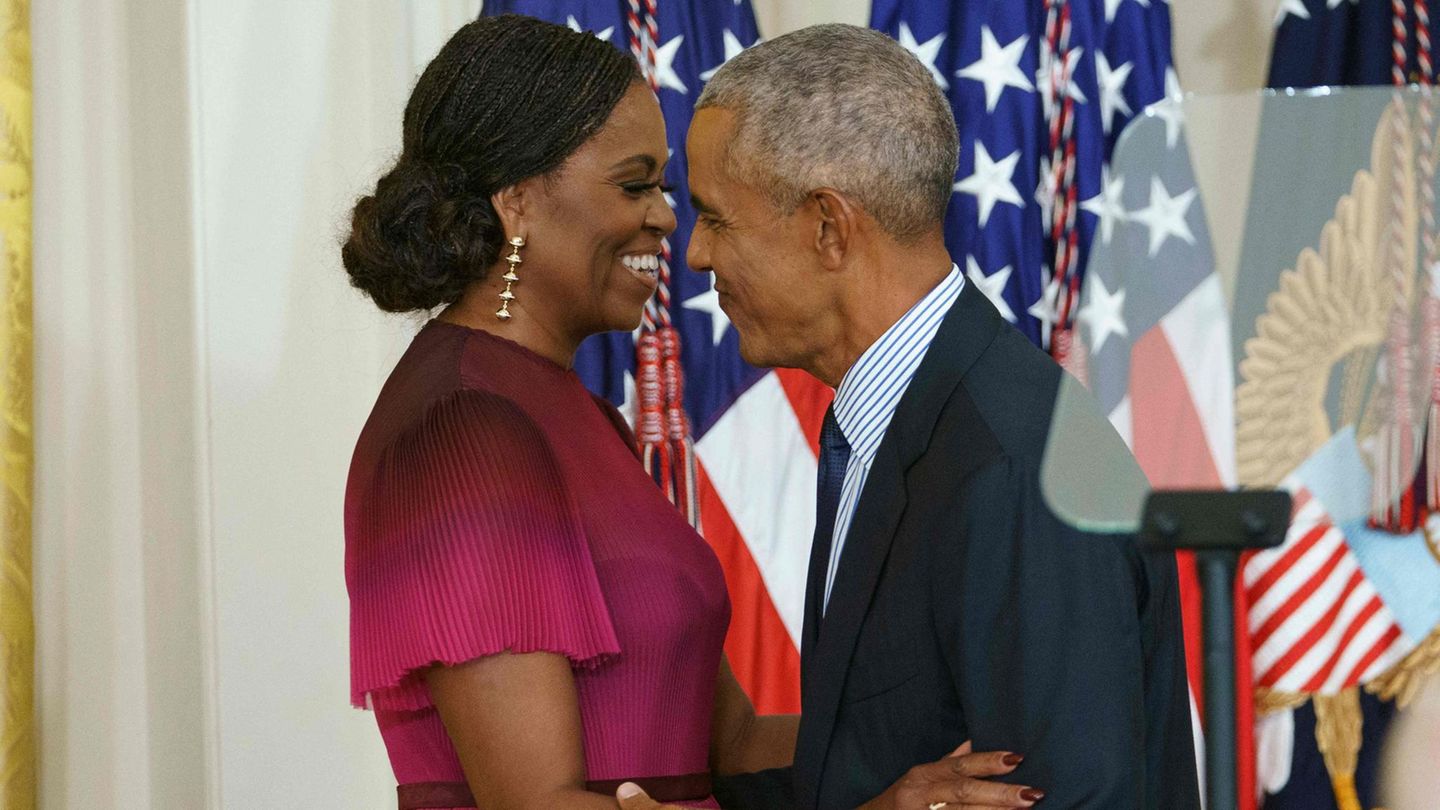 Michelle Obama über die Liebe und das Geheimnis ihrer Ehe mit Barack ...