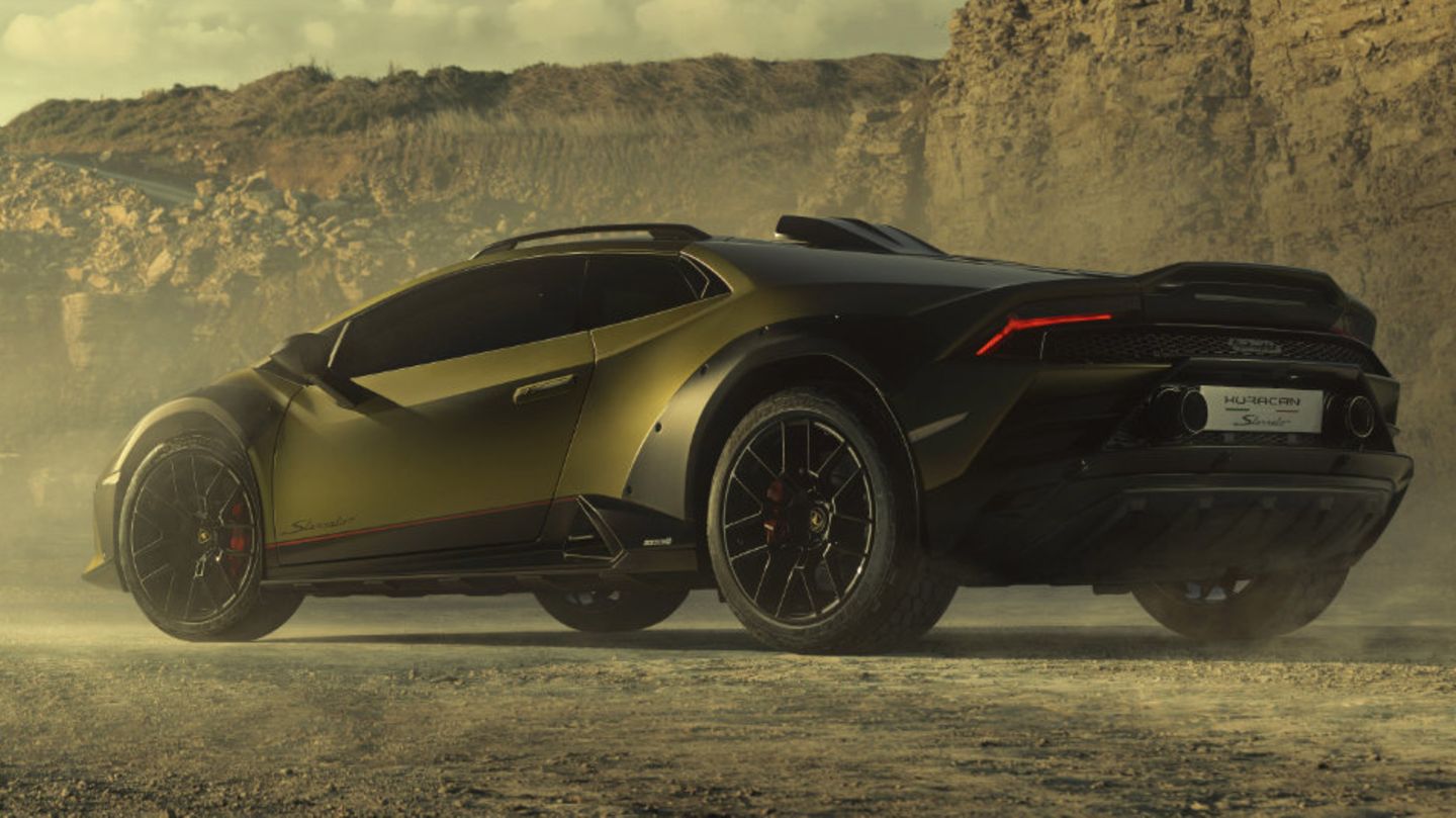 Lamborghini Huracán Sterrato: Supersportwagen fürs Gelände vorgestellt | STERN.de