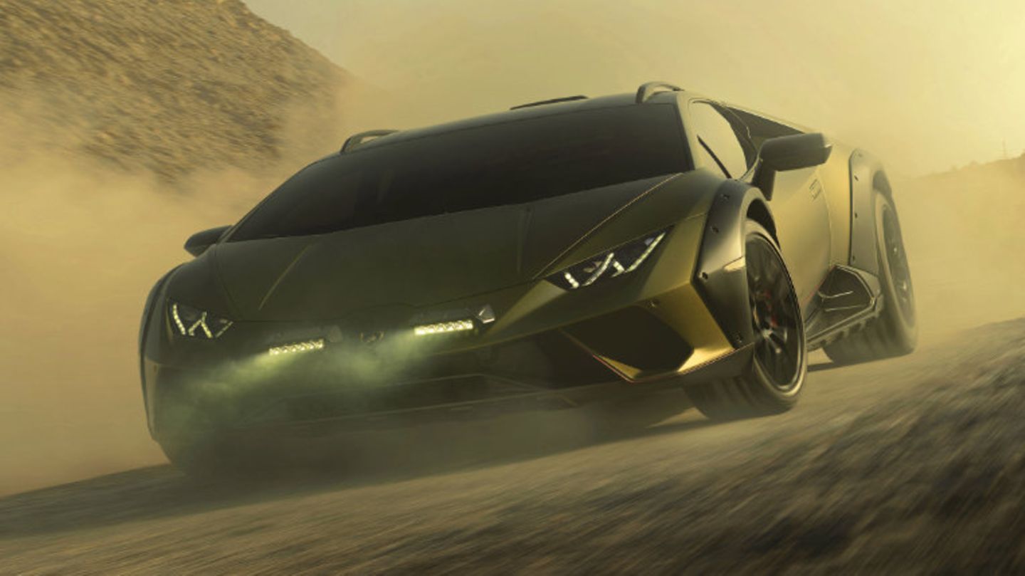 Lamborghini Huracán Sterrato: Supersportwagen fürs Gelände vorgestellt | STERN.de
