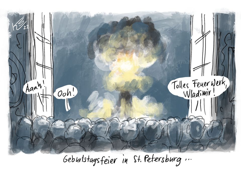Klaus Stuttmann: Der Karikaturist blickt auf das Jahr 2022 zurück ...