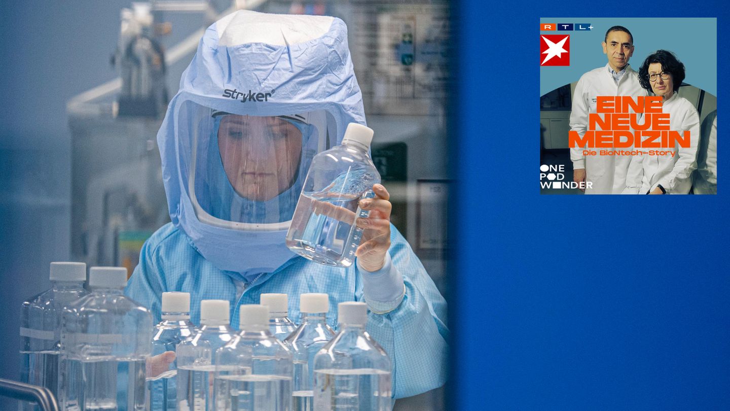 Biontech-Podcast: wie es in einer Fabrik für Impstoffe aussieht | STERN.de