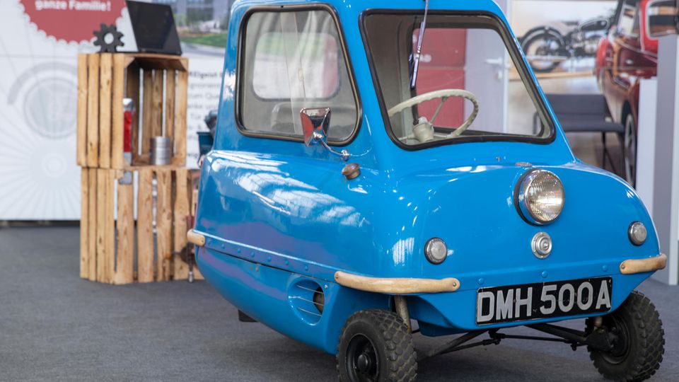 Mini-Auto aus dem Baukasten: Kultfahrzeug Peel P50 erlebt Wiedergeburt ...