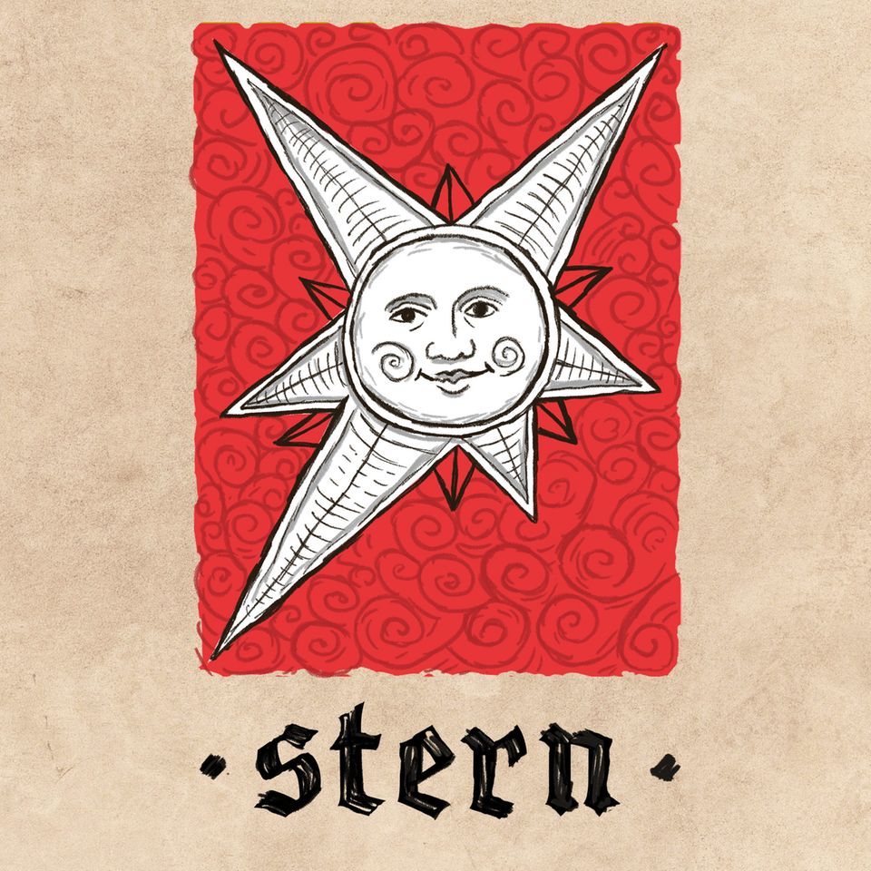 Tinder bis Spotify: Illustrator zeigt bekannte Logos im Mittelalter ...