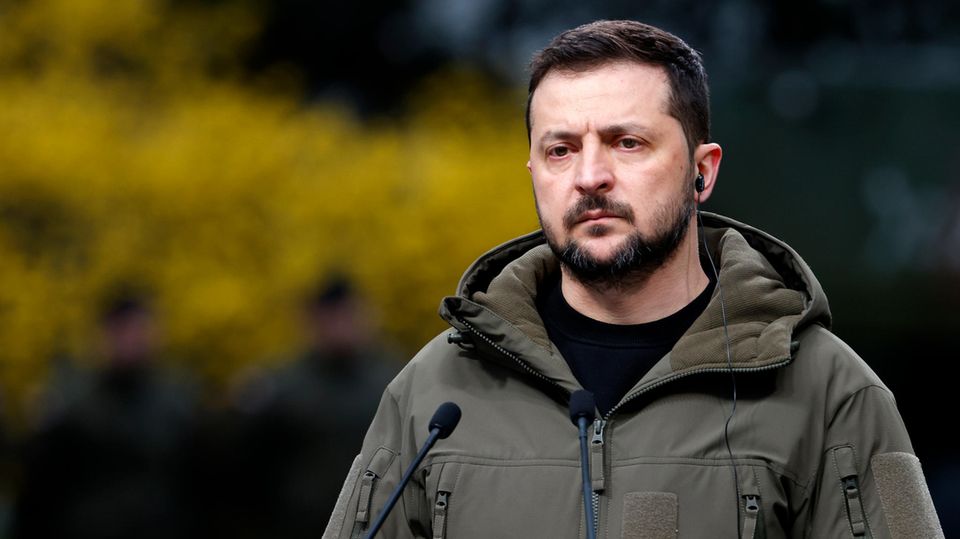 Ukraine: Wolodymyr Selenskyj will Frieden in einem Jahr | STERN.de