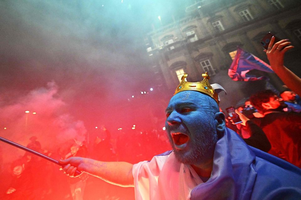 SSC Neapel feiert die erste Meisterschaft seit 33 Jahren | STERN.de