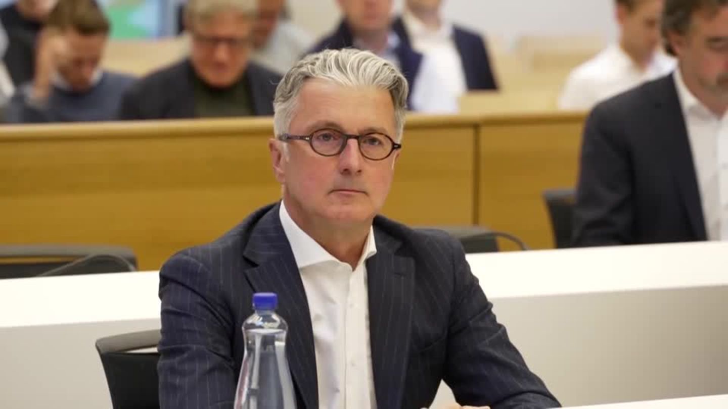 Video: Geständnis kurz vor Urteil - Ex-Audi-Chef will Richter milde ...