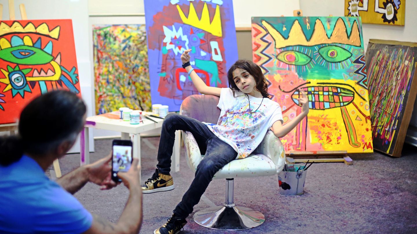 Mikail Akar: Zu Besuch beim "Mini-Picasso" aus Köln | STERN.de