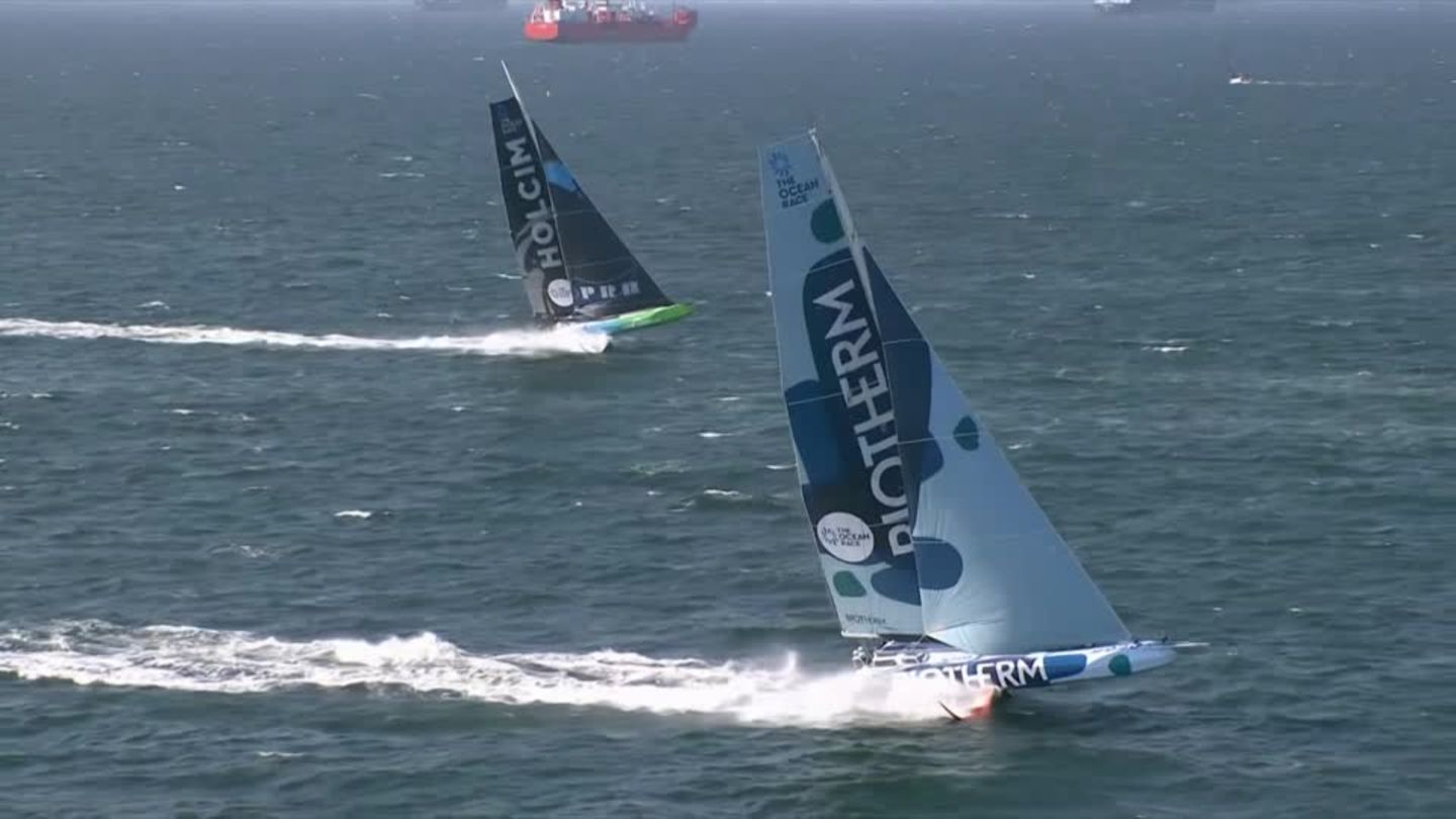 Video: Ocean Race: GUYOT gewinnt Hafenrennen | STERN.de