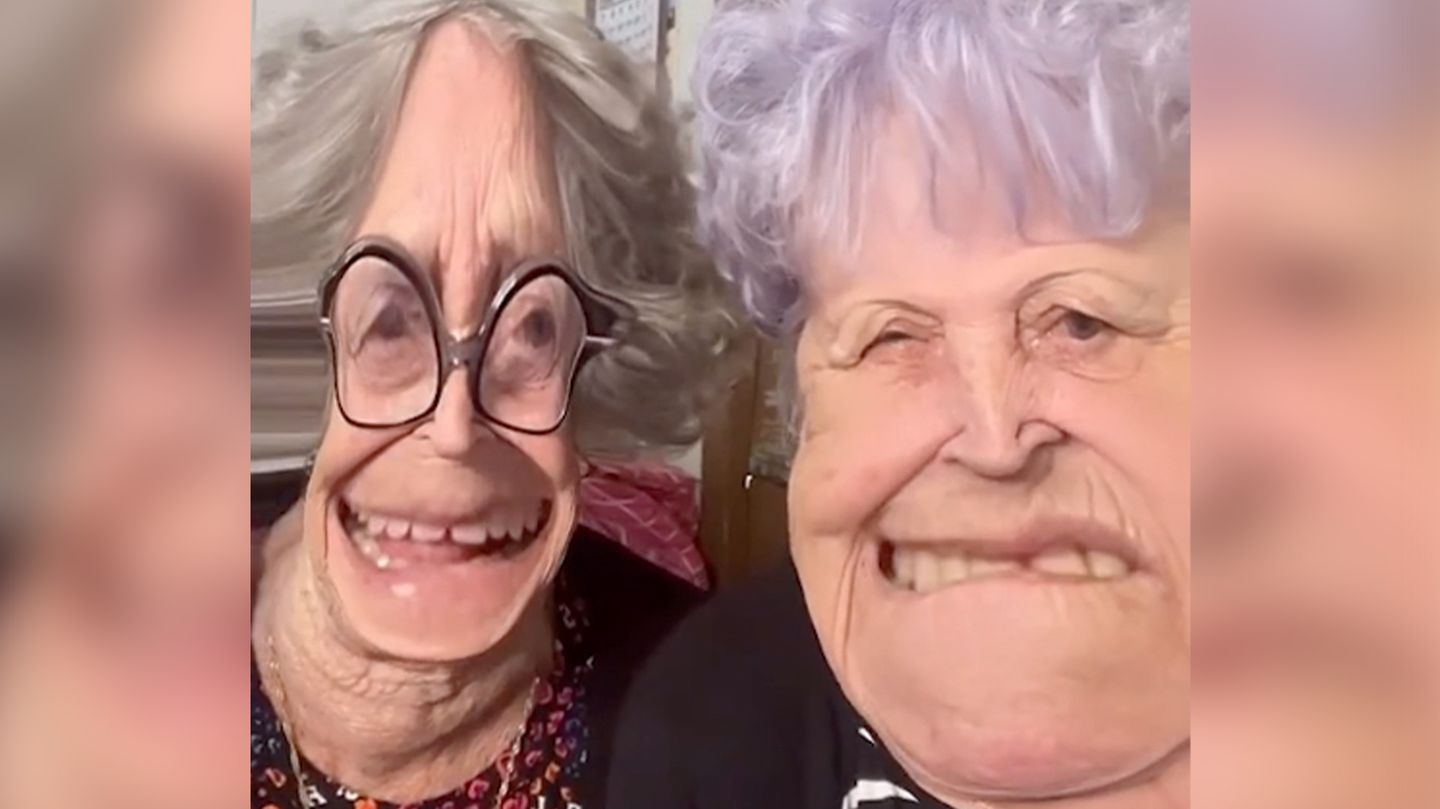 Lustige Videos: Ü-80-Duo entdeckt die Filter auf Instagram und Tiktok ...