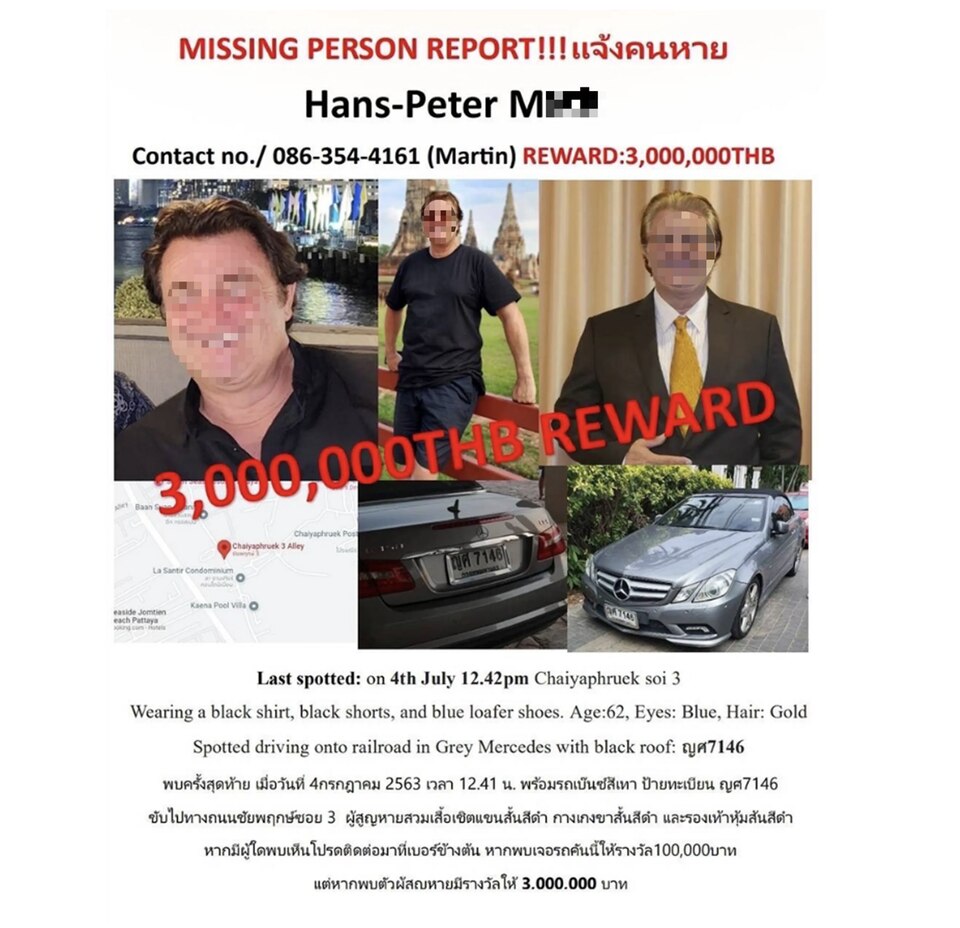 Thailand: Polizei findet offenbar Leiche von vermisstem Deutschen ...