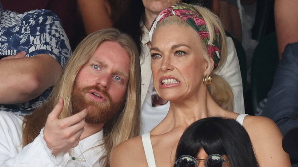 Wimbledon: Promis knutschen, jubeln und drücken die Daumen beim Tennis ...