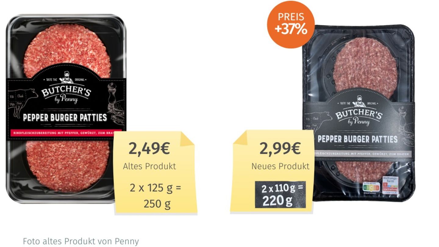 Versteckte Preiserhöhungen: Diese Supermarkt-Produkte sind heimlich geschrumpft | STERN.de