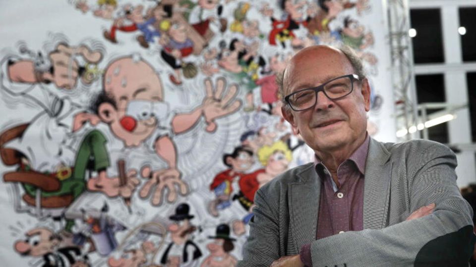 "Clever & Smart"-Comic-Erfinder Francisco Ibanez mit 87 Jahren ...