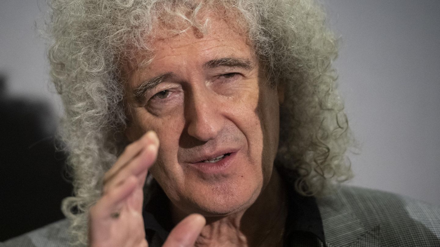 Queen-Gitarrist Brian May wollte mehrfach aus der Band aussteigen ...
