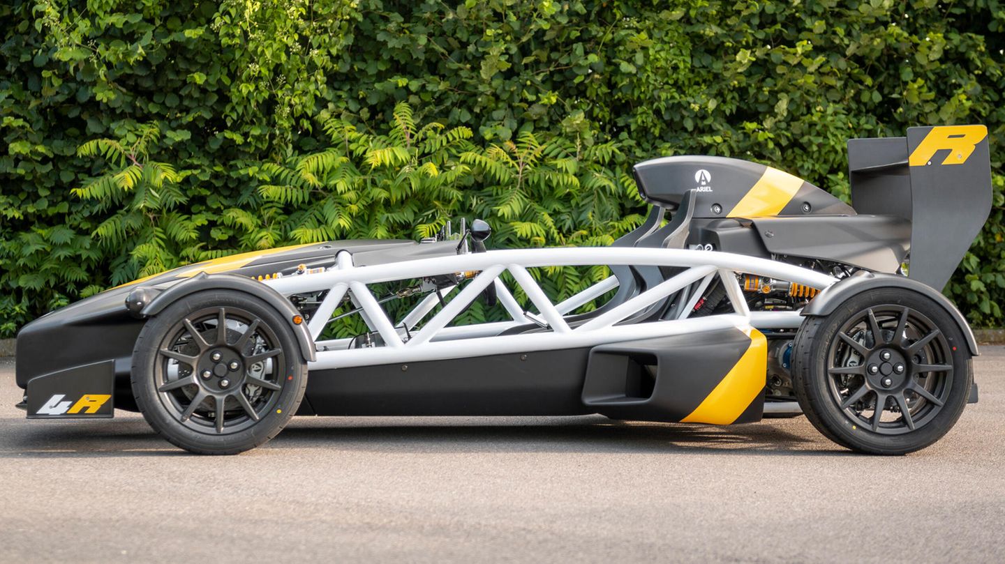 Sportwagen als Unikat: Beim Ariel Atom 4R treffen 600 Kilogramm auf 400 ...