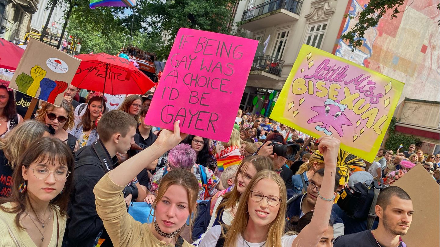 CSD: Die schönsten Bilder aus Hamburg und Nürnberg | STERN.de