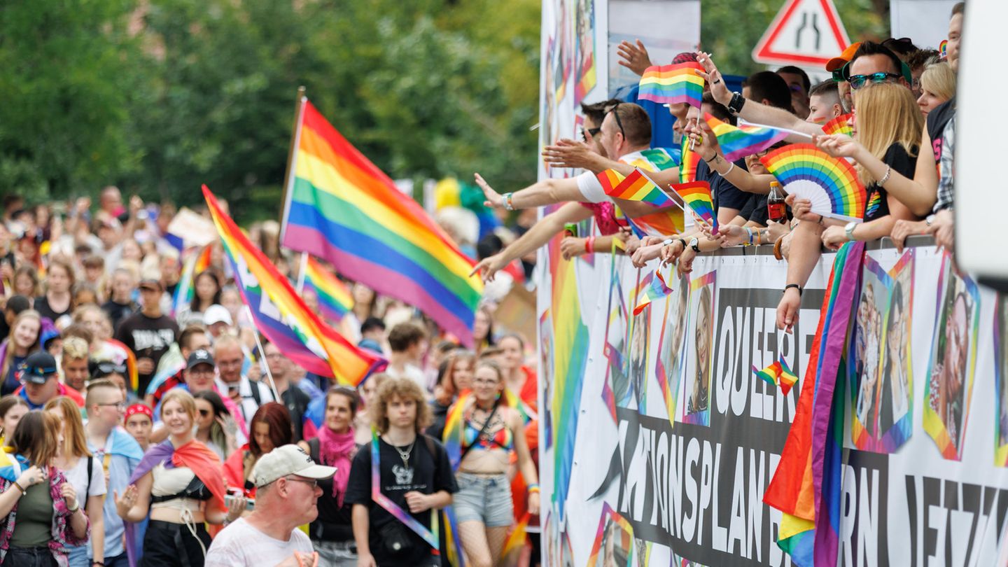 CSD: Die schönsten Bilder aus Hamburg und Nürnberg | STERN.de
