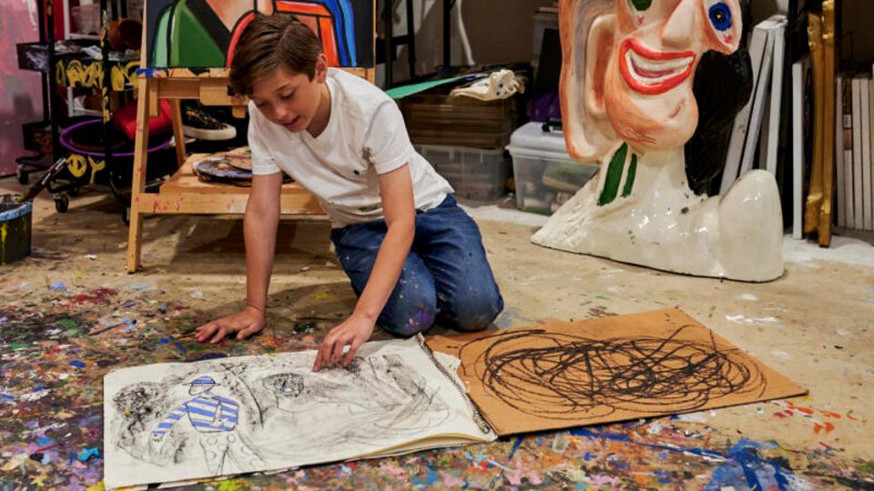 Andres Valencia: So sehen die teuren Bilder eines Elfjährigen aus ...