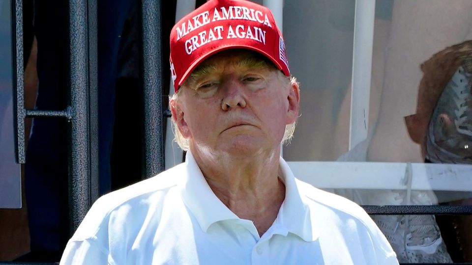 Donald Trump: Biden "überhaupt nicht zu alt" für das Präsidentenamt ...