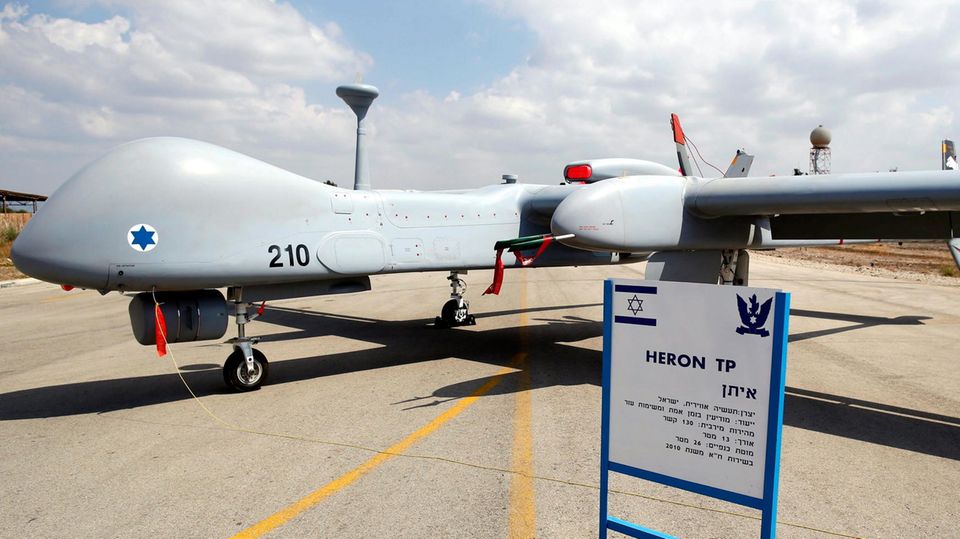 Liveblog: Laut Bericht stellt Bundesregierung Israel Kampfdrohne Heron ...