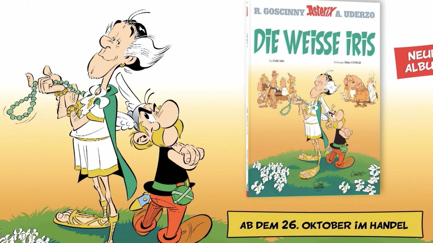 Neuer Asterix-Autor: Darum geht es im neuen Band um "positive thinking ...