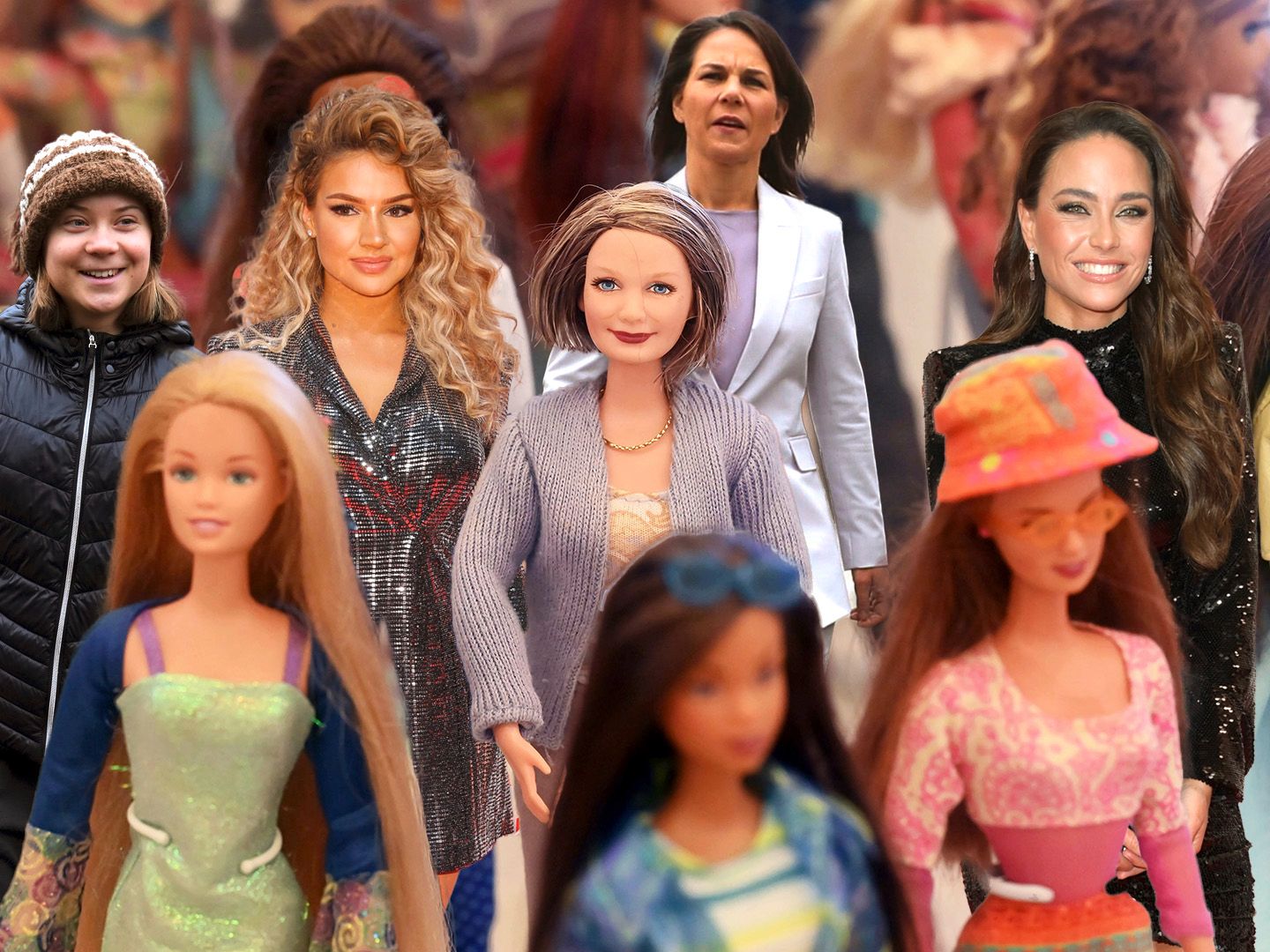 Barbie Im Echten Leben Vor Und Nach Dem Schminken Make Up Set Barbie
