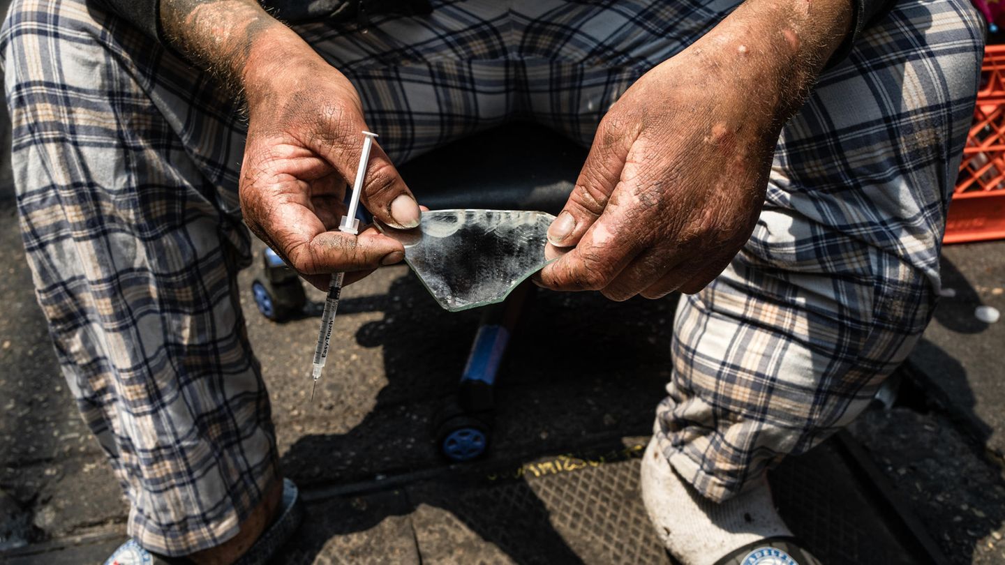 Tranq: Die "Zombie-Droge" und der Erlöser aus dem Junkie-Paradies ...