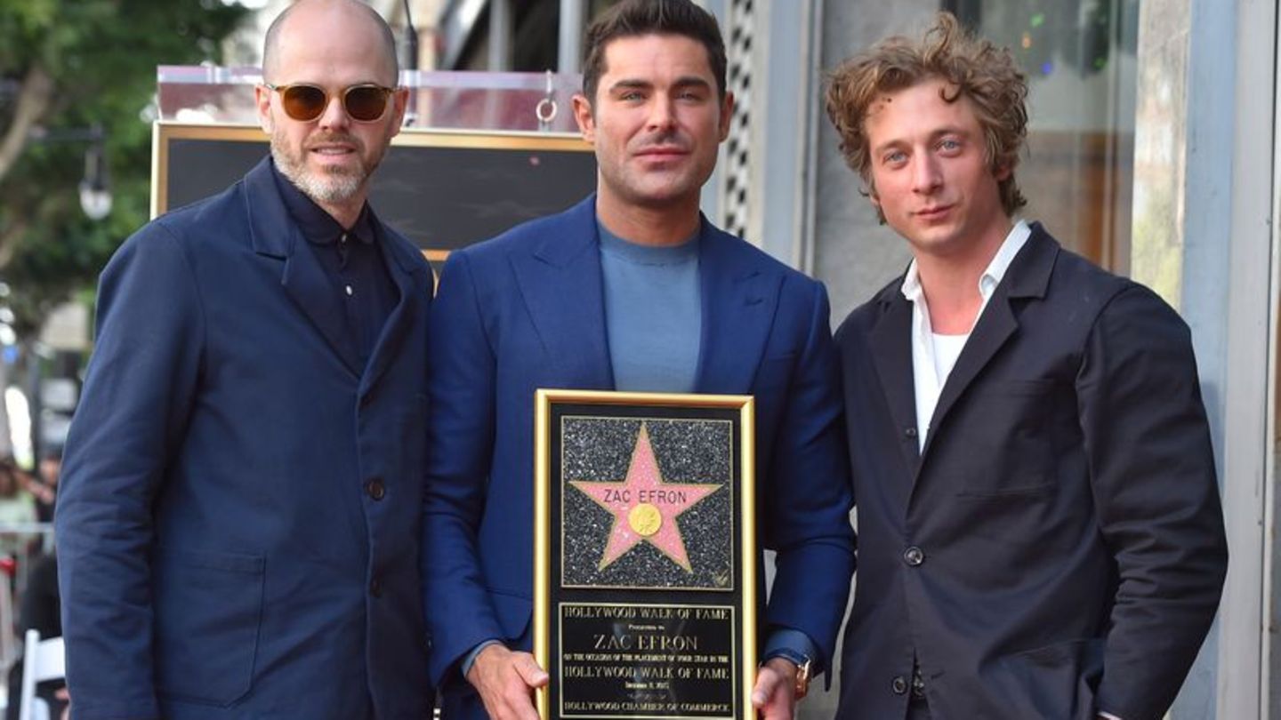 Zac Efron enthüllt Hollywood-Stern und würdigt Matthew Perry | STERN.de
