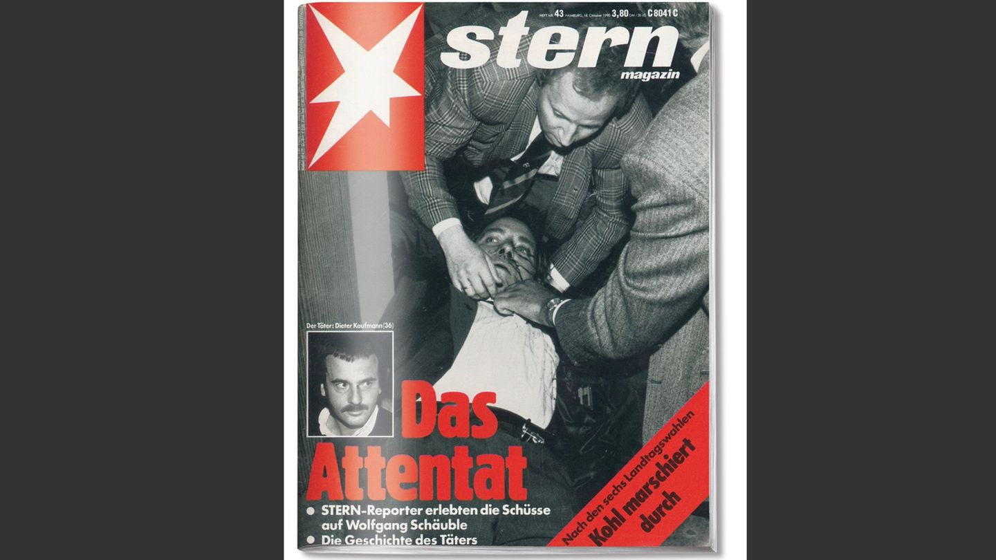 Wolfgang Schäuble: Fünf stern-Titelbilder, die seine Karriere ...
