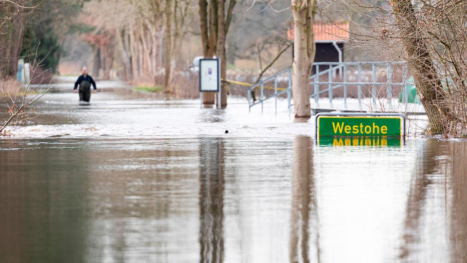 Hochwasser in Deutschland: Kanzler Scholz reist in betroffene Gebiete | STERN.de