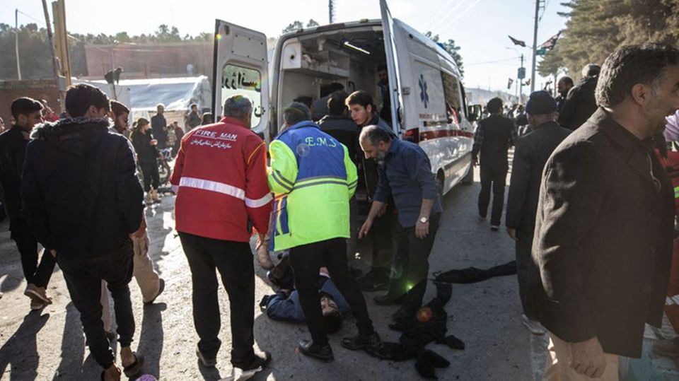 Iran: Staatsmedien melden mindestens 95 Tote bei zwei Explosionen ...